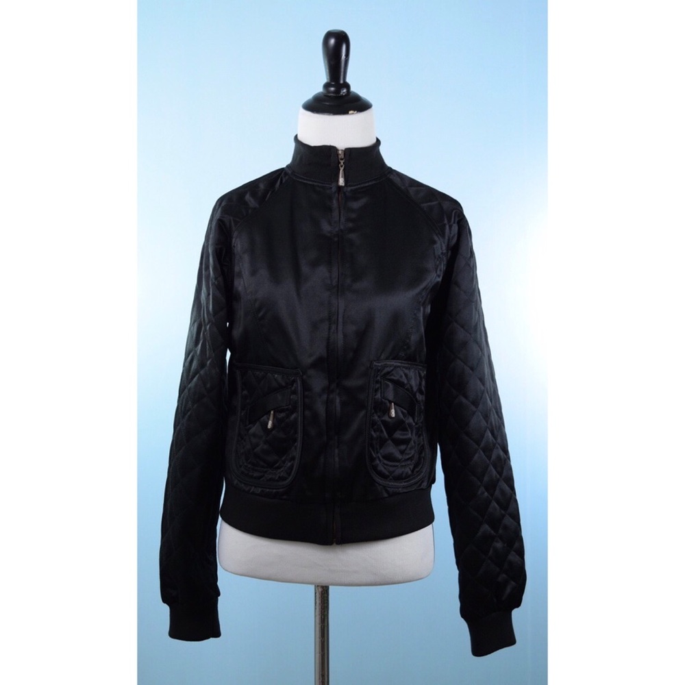 Bill Blass Quilted Jacket New - Gem